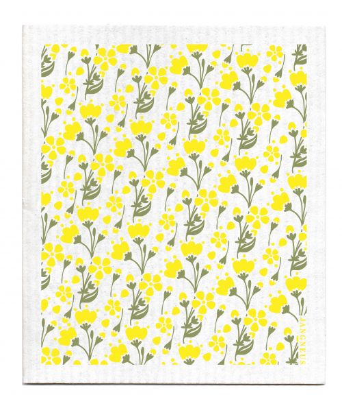 Jangneus Dishcloth Buttercup Yellow | TotallySwedish Ltd