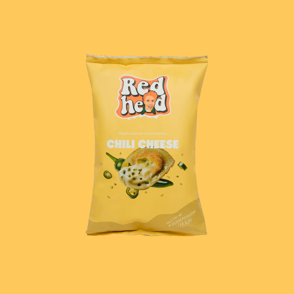 Redhead Crisps Chili Cheese | TotallySwedish Ltd